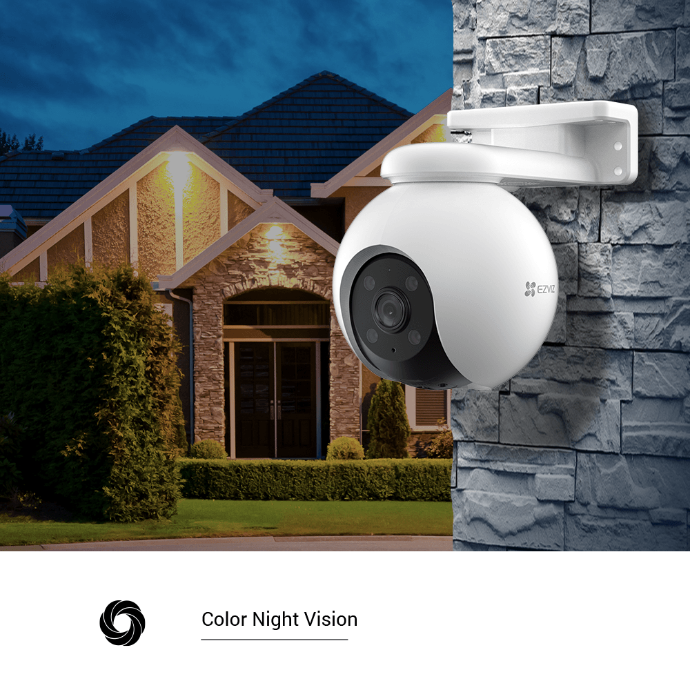 EZVIZ H8 Pro 2K - Pan & Tilt Wi-Fi Camera - EasyGates.co.uk