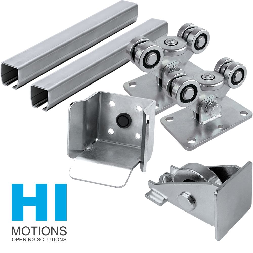 Internal Gate Assembly Receiver For Large Sliding