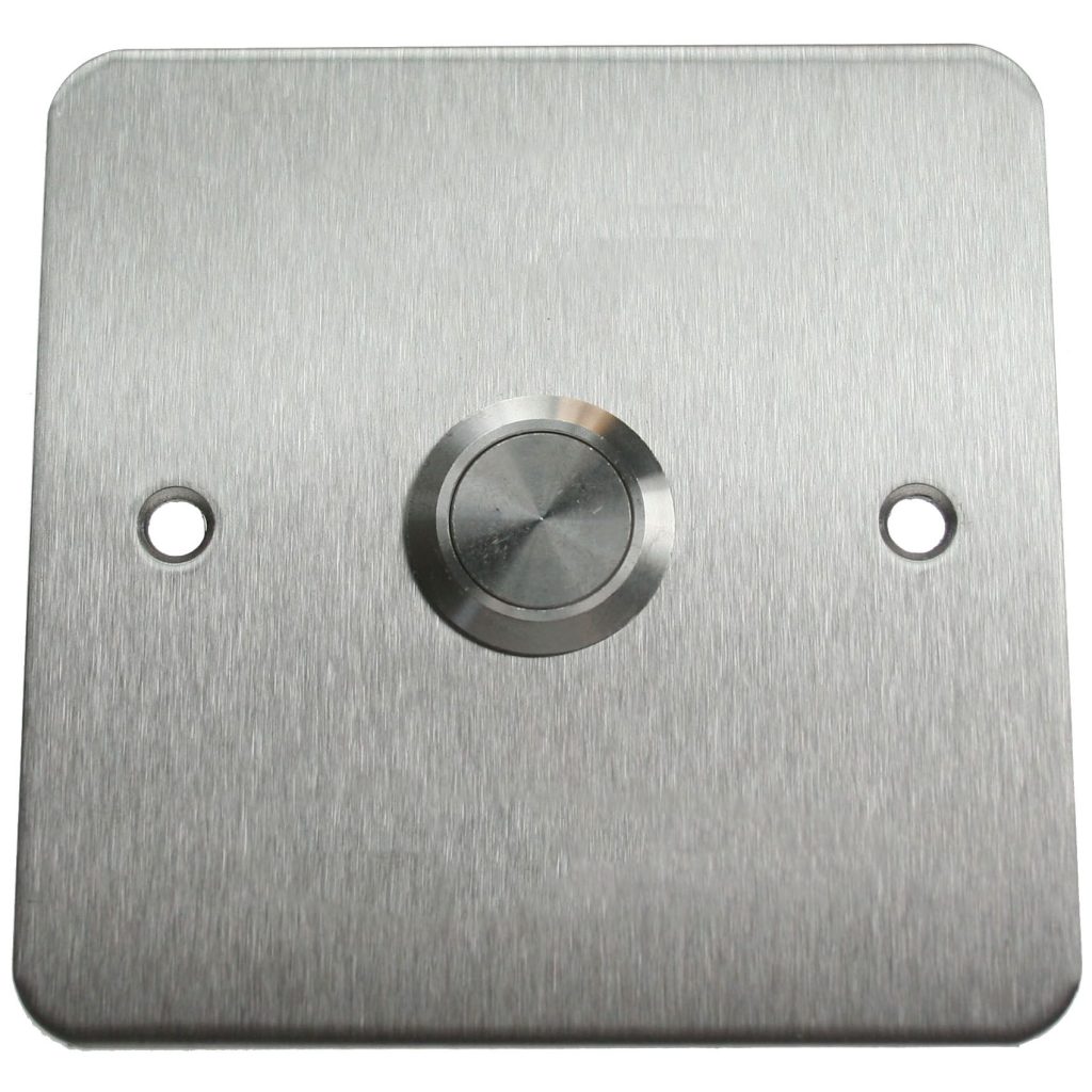 DRB002F-NL Blank Push Button - EasyGates.co.uk