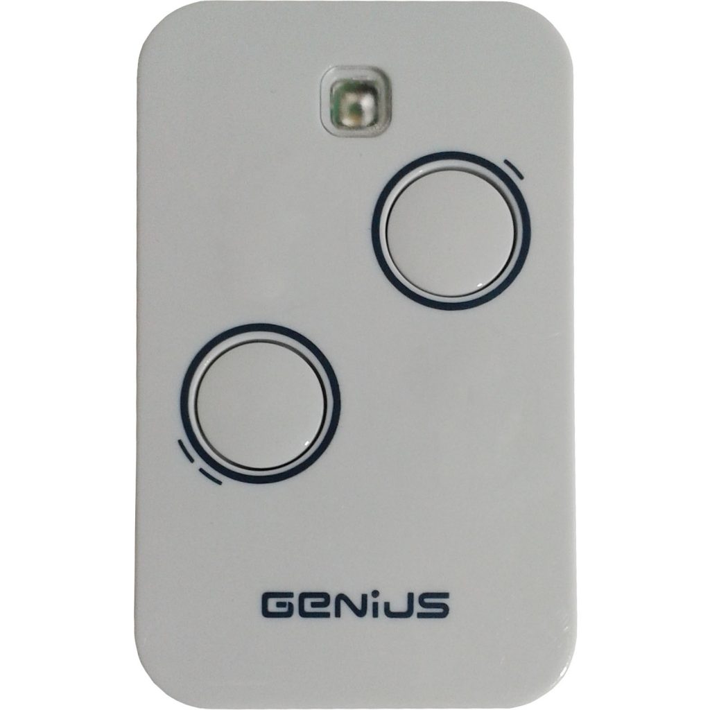 Genius Amigo 2 Button Remote Control - EasyGates.co.uk