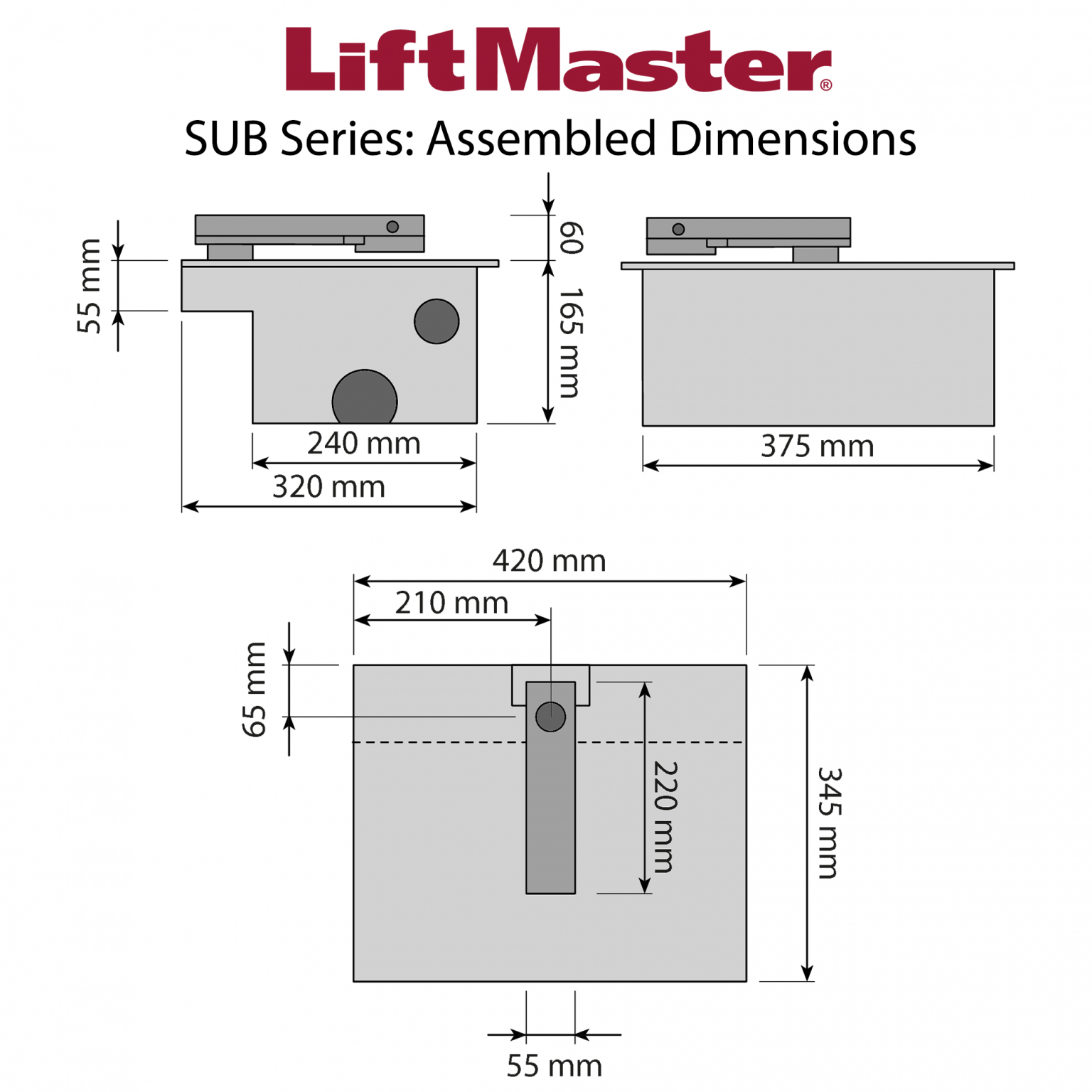 LiftMaster SUB300K - EasyGates.co.uk