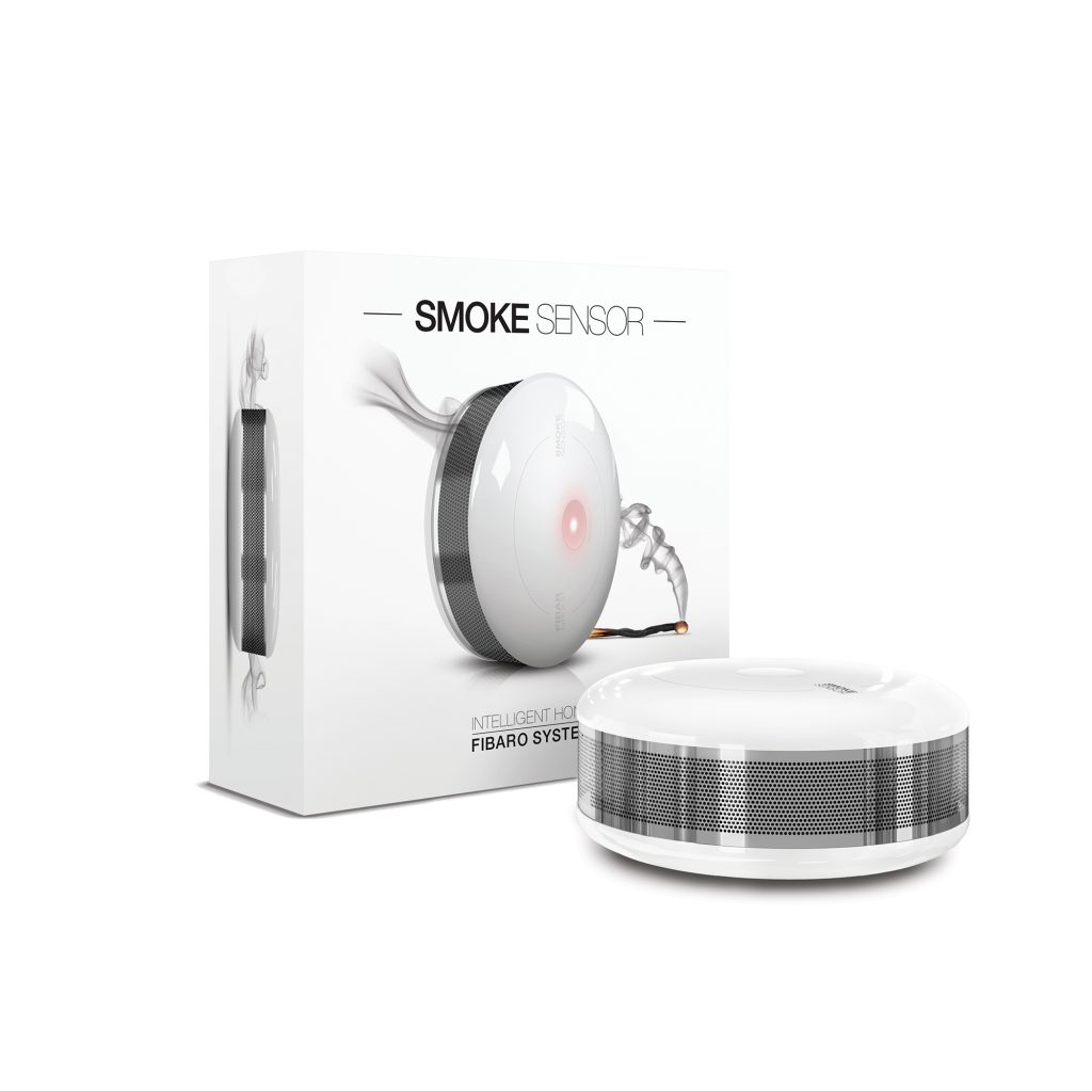 FIBARO Smoke Sensor (Z-Wave) - EasyGates.co.uk