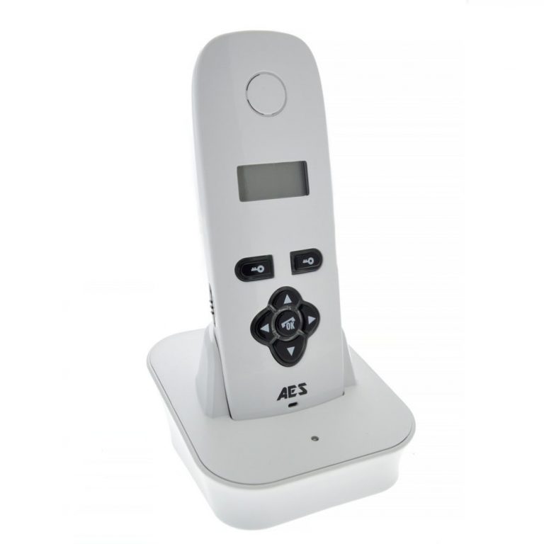 AES DECT 603 Audio Handset With Black Buttons (DECT-EH) - EasyGates.co.uk