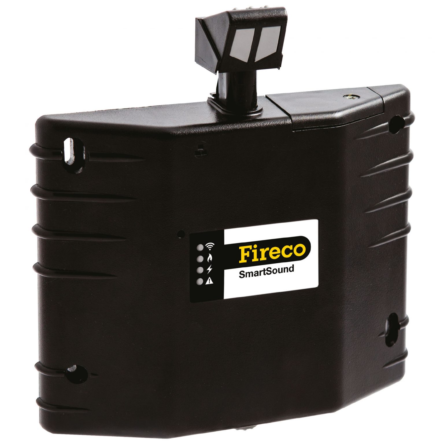 Fireco Dorgard SmartSound Door Retainer (Black / White) - EasyGates.co.uk