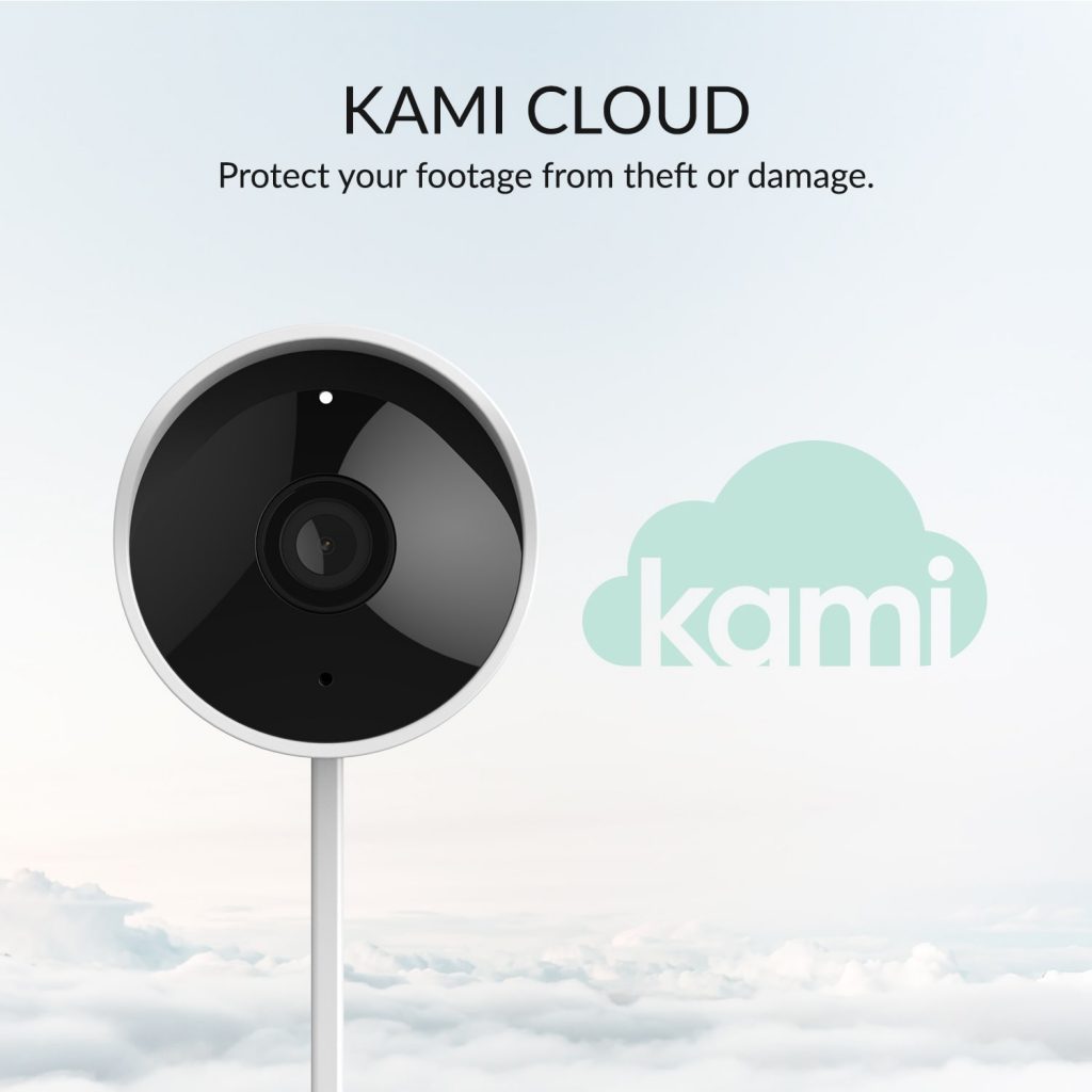 Kami Outdoor Security Camera - Colour Night Vision (H31) - EasyGates.co.uk