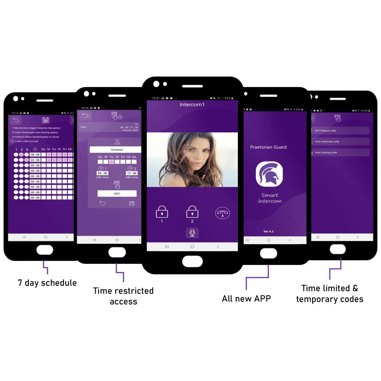 AES Praetorian Guard 4G Series Wireless Video Intercom System ...