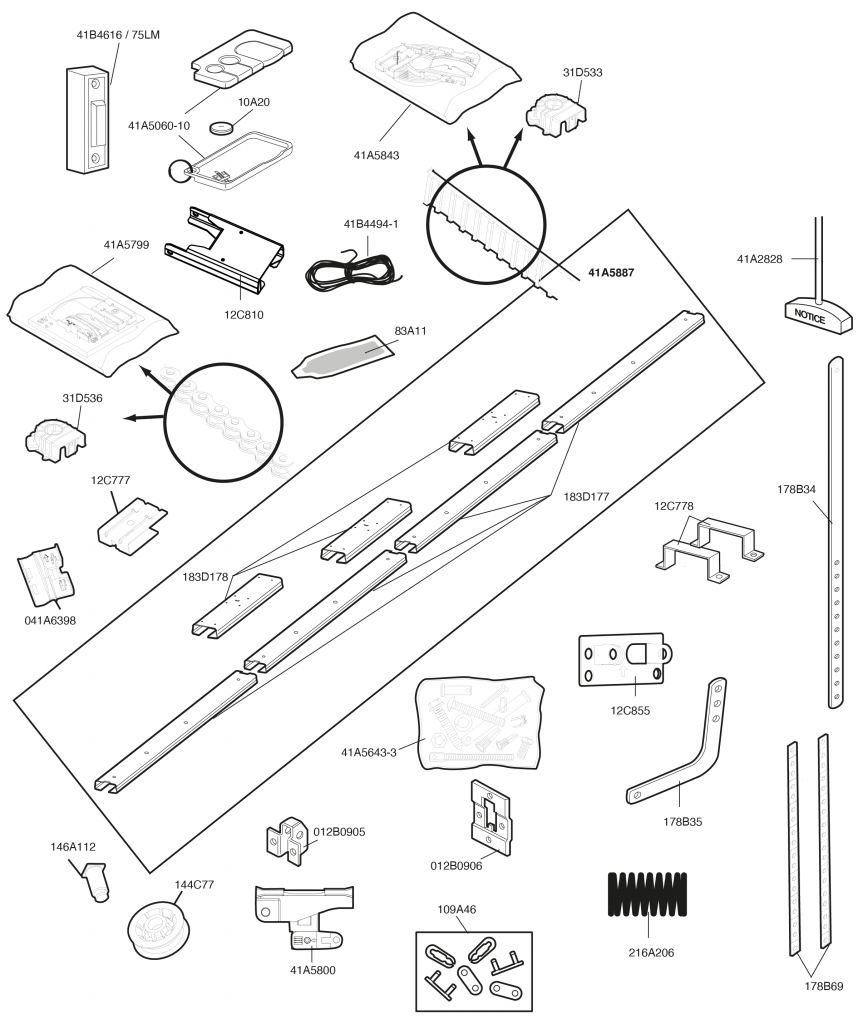 ML700, ML750 and ML850 Spare Parts - EasyGates.co.uk