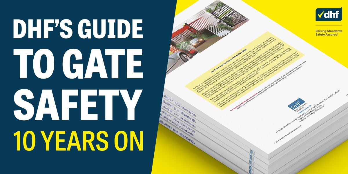 DHF Gate Safety Guide Anniversary - EasyGates.co.uk