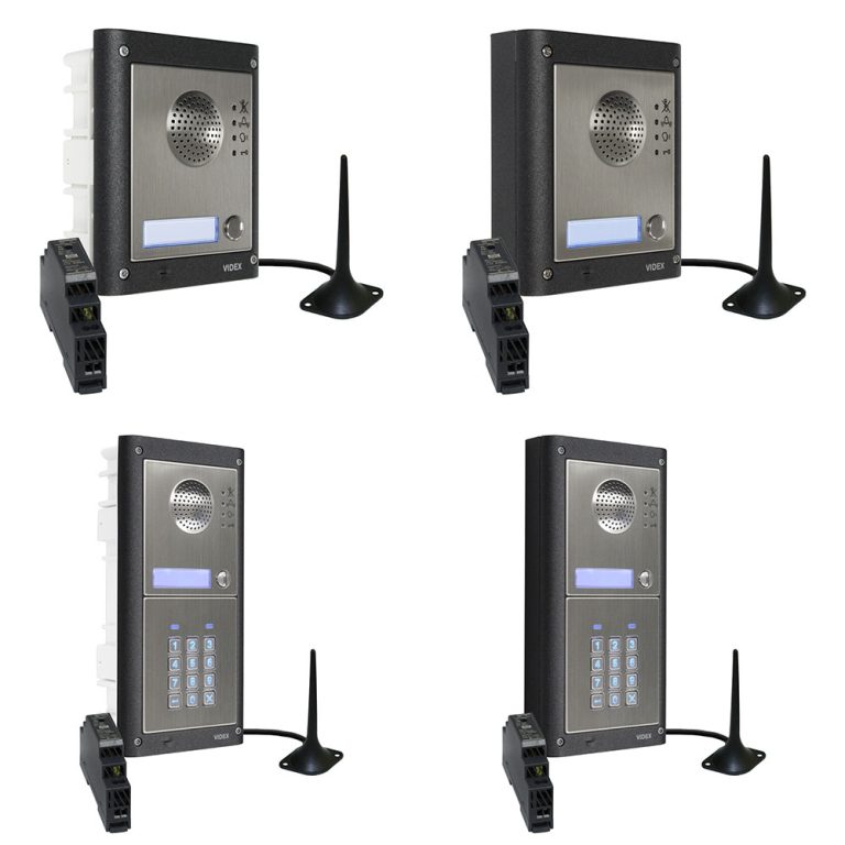 Videx 4K Series 4G GSM Audio Intercom System - EasyGates.co.uk